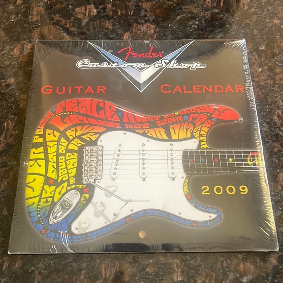 Fender | Accents | 4 Vintage 2009 Fender Guitar Calendar | Poshmark
